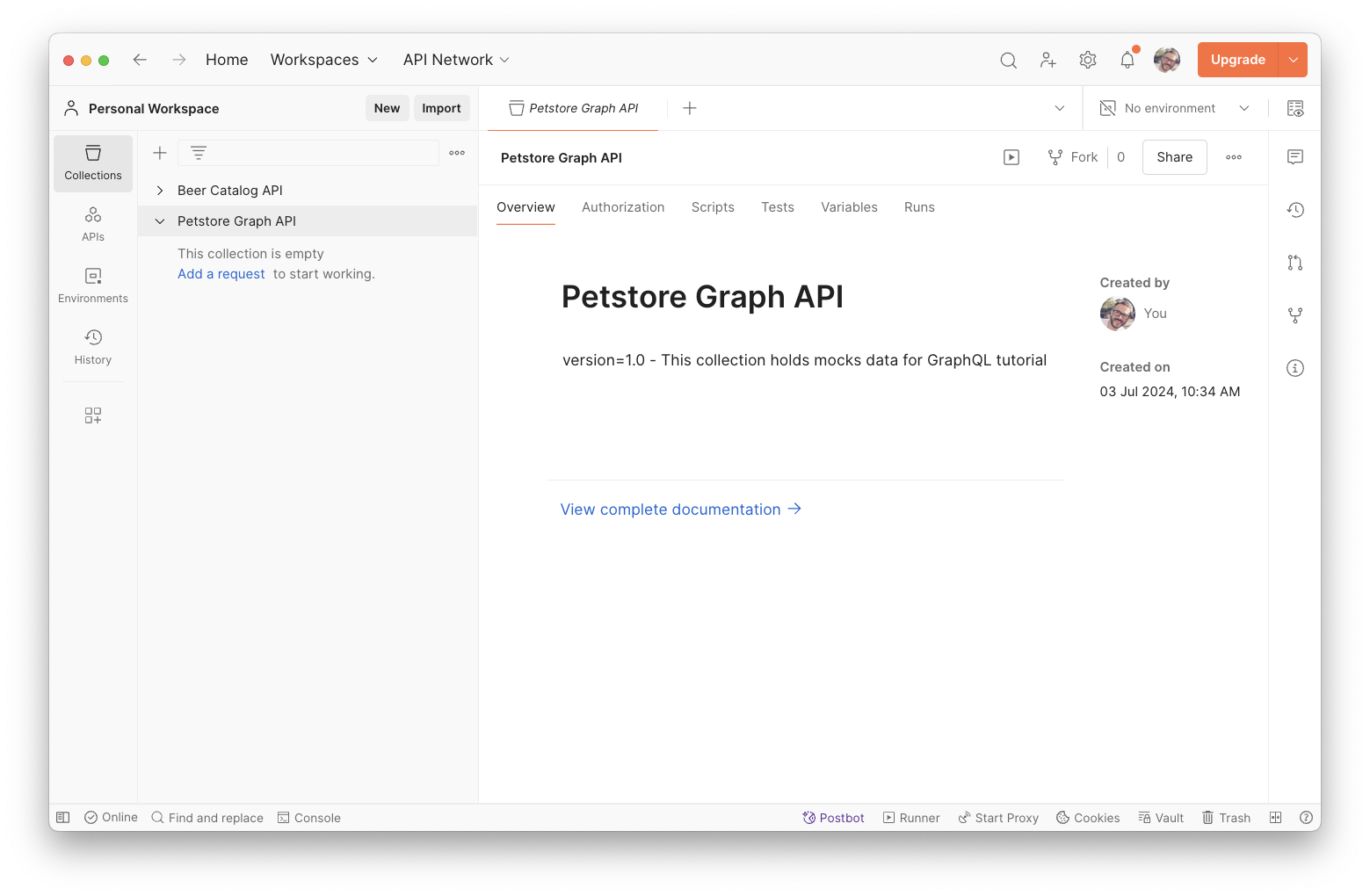 Your 1st GraphQL mock